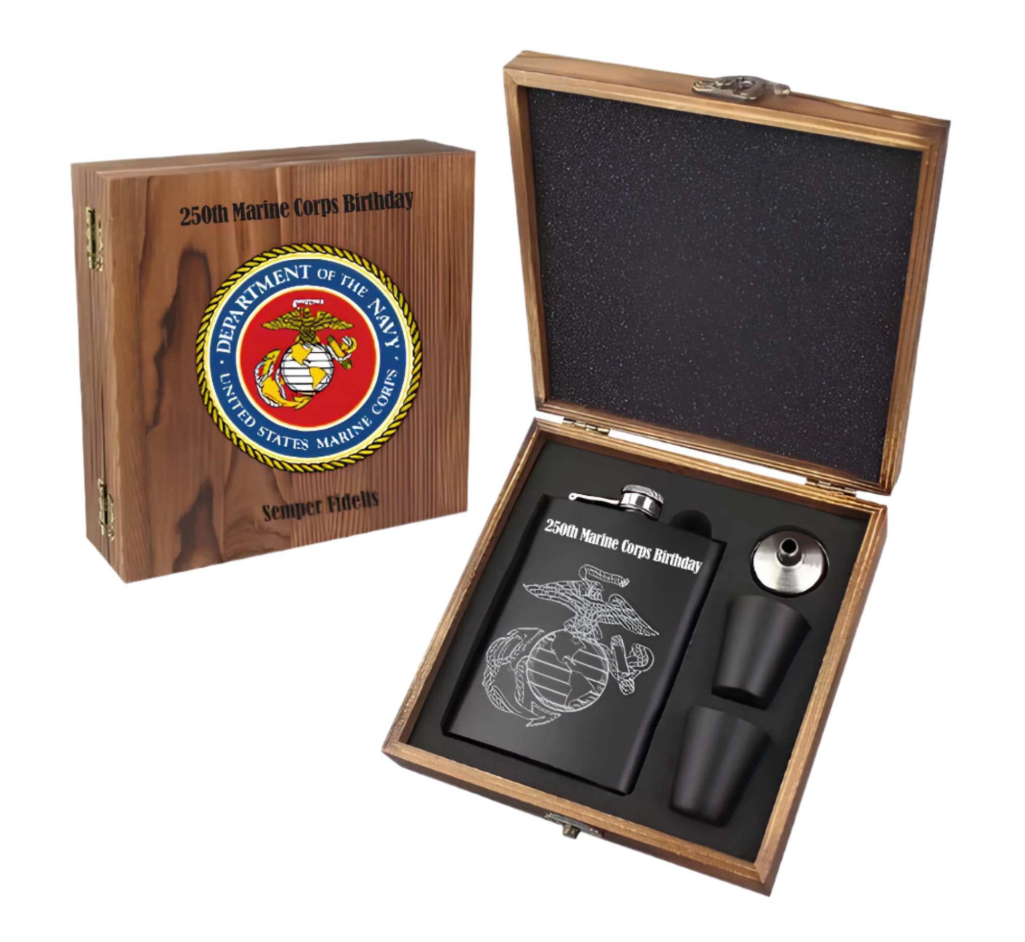 Whiskey Flask Set – Integrity Bottles